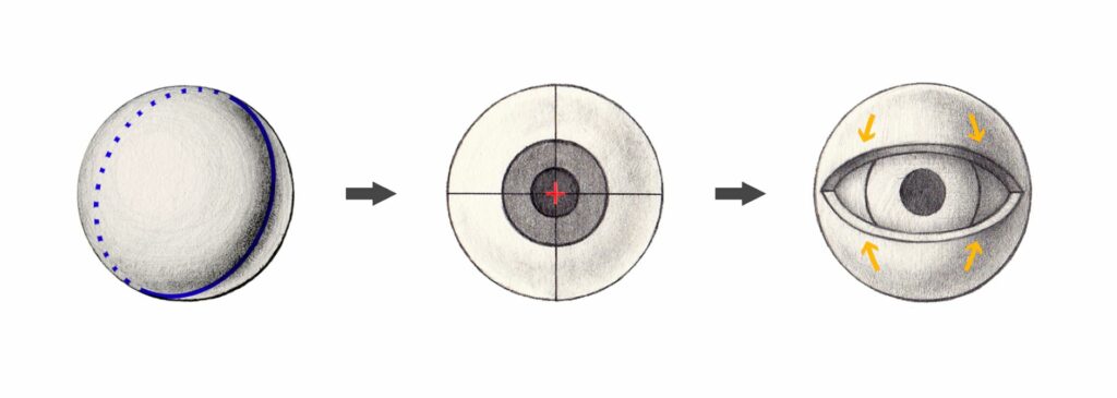 Jak nakreslit: Oko · Výuka Kresby